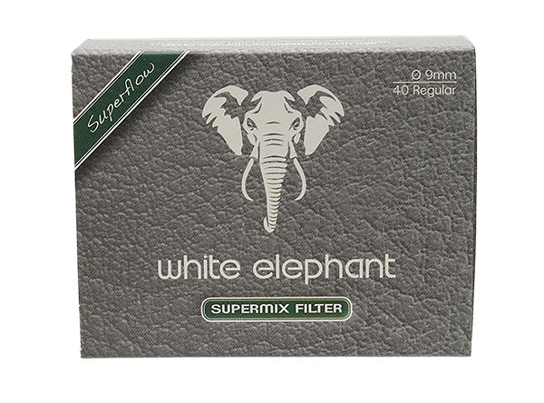 Pipe Filters - White Elephant 9mm Supermix Box of 40 – Route 30 Cigars