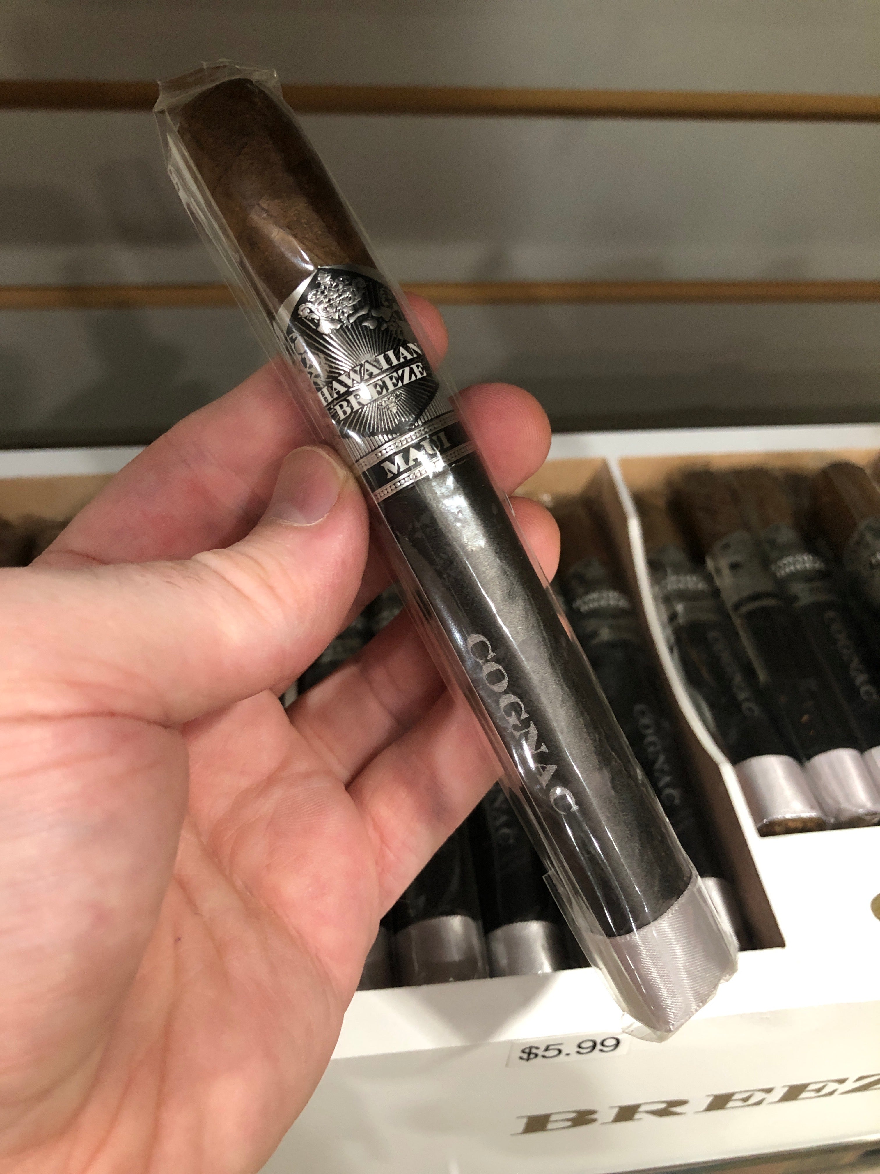 Esteban Carreras - Hawaiian Breeze Cognac 6x45 – Route 30 Cigars