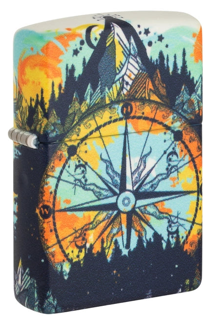 Zippo Lighter - Compass Design – Route 30 Cigars