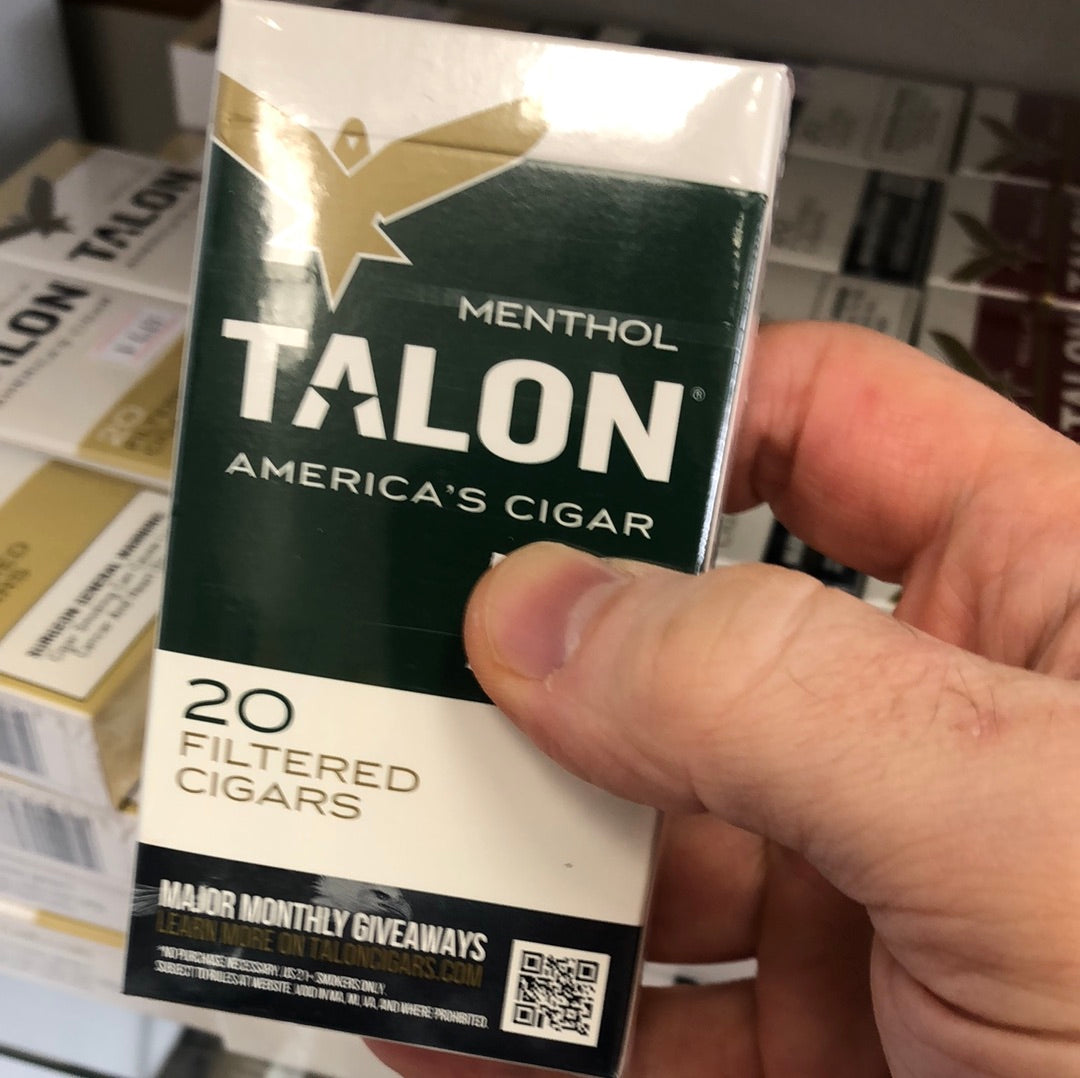 Talon - Menthol 20pk – Route 30 Cigars