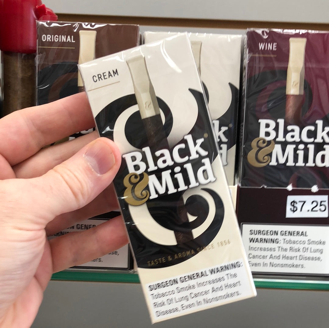 Black & Mild - Cream 5 pk – Route 30 Cigars