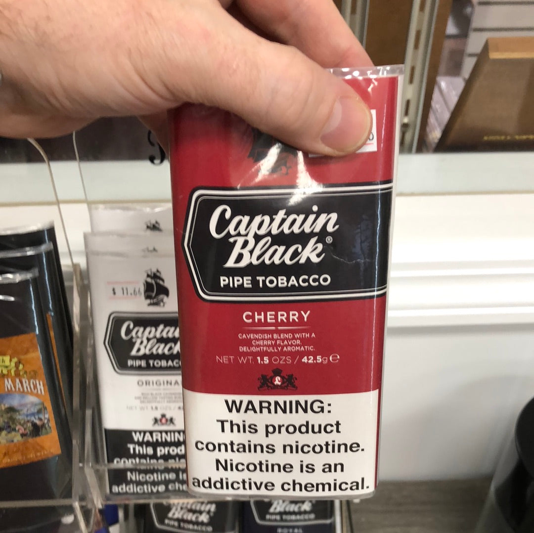 Pipe Tobacco - Captain Black Cherry 1.5oz – Route 30 Cigars